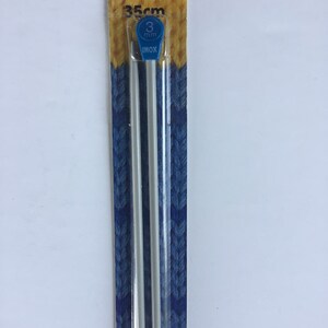 INOX 3 Inch Aluminum Double Pointed Knitting Needles X 30cm/ 4 Pack - Etsy