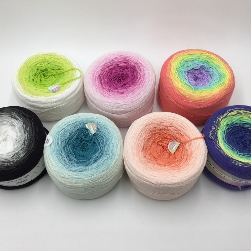 Gradient Yarn Cake - Etsy