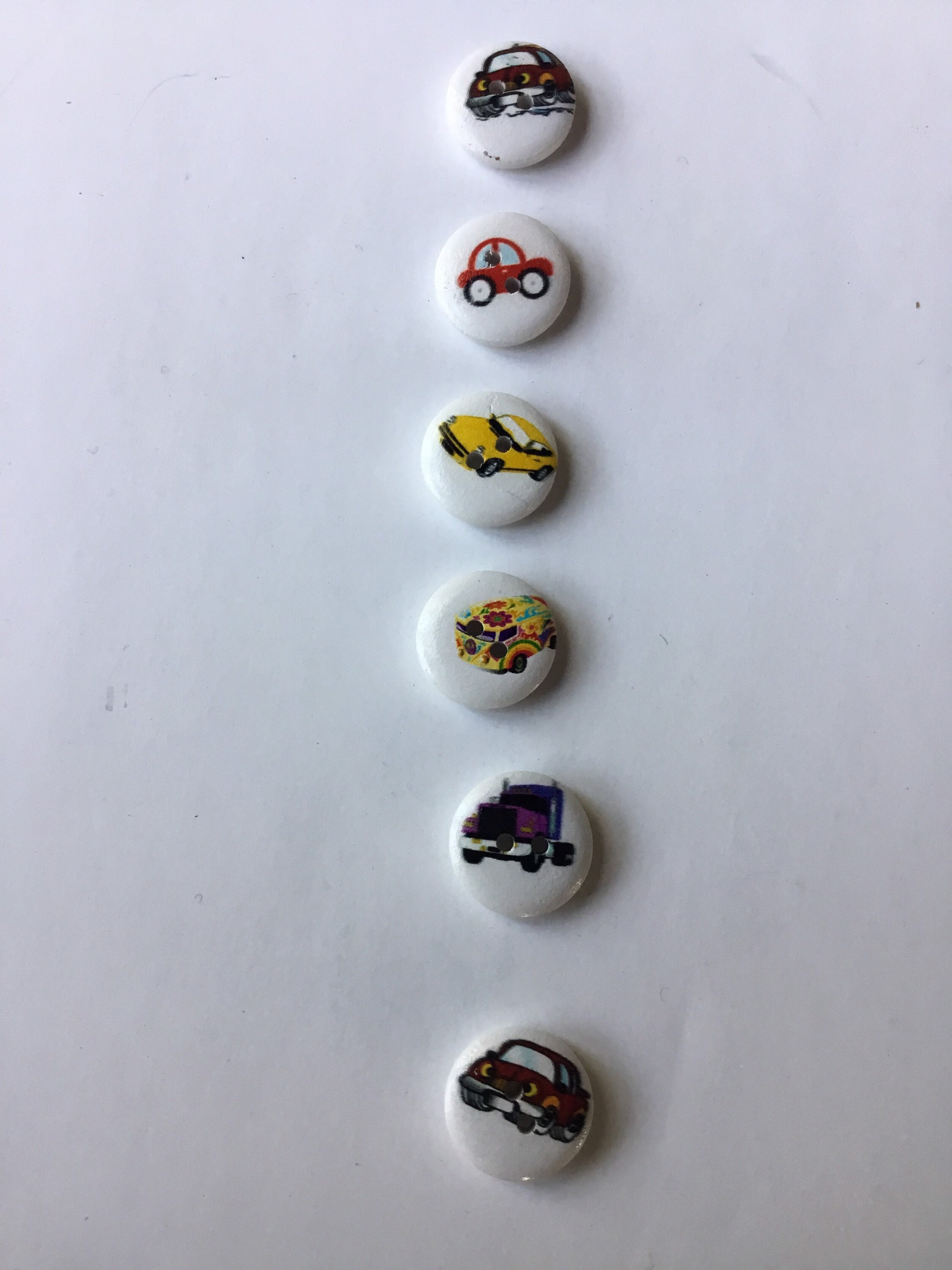 Buttons Cars Race Car Buttons for - Etsy