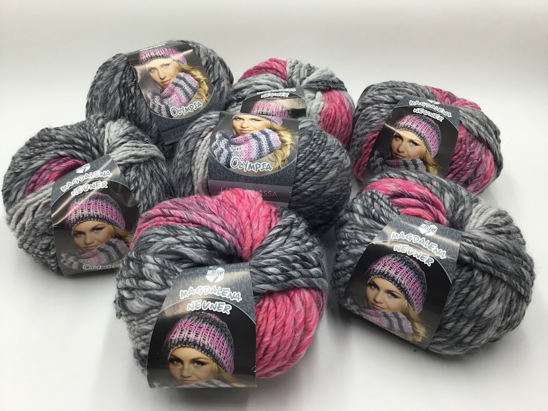 Magdalena Olympia Yarn Lana Grossa Yarn, Super Soft Yarn, Virgin Wool ...