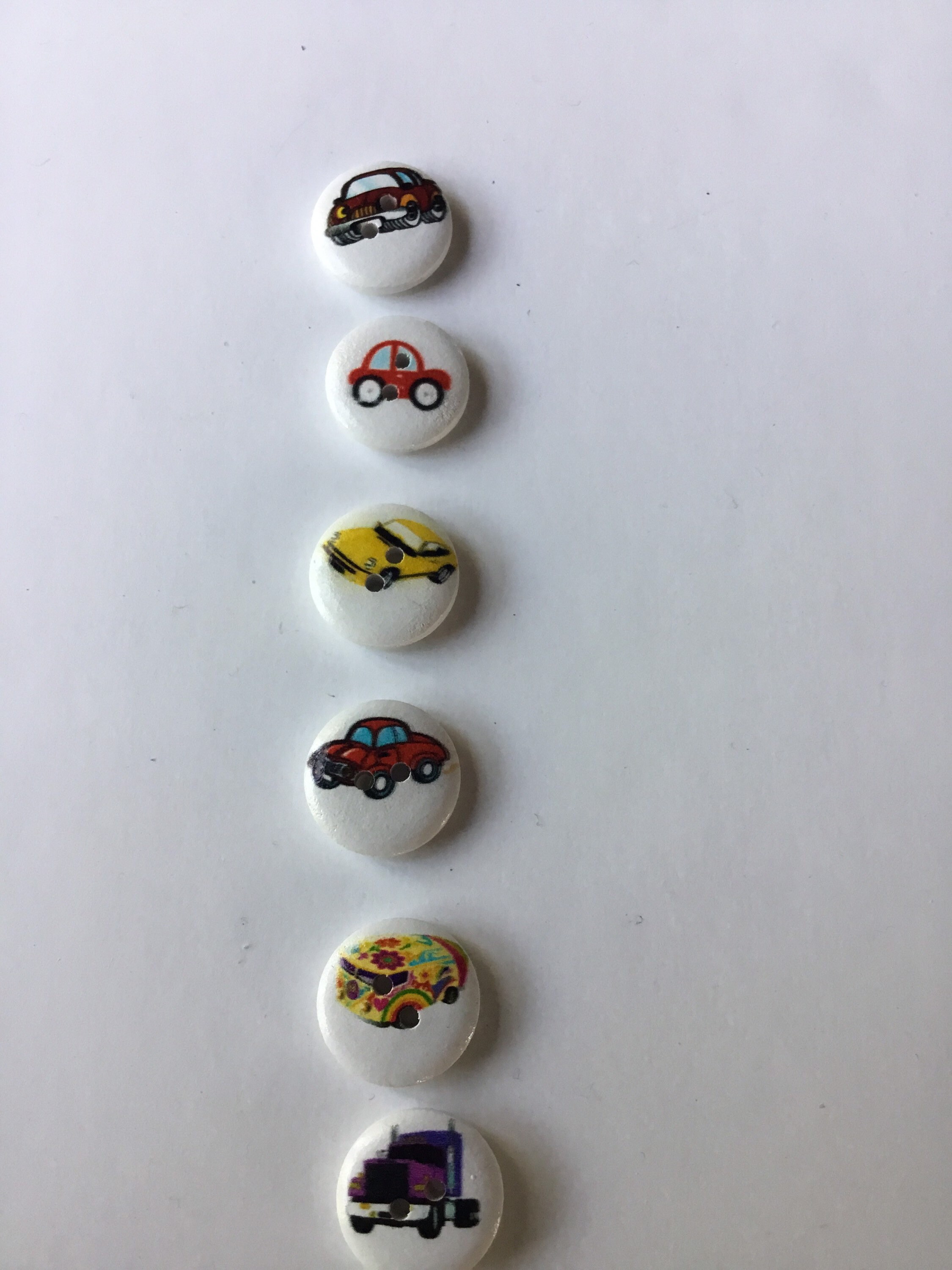 Buttons Cars Race Car Buttons for - Etsy