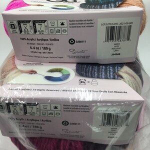Caron Colorama O’GO Yarn, 228yds/208m,bulky 5 - Lippy - Etsy
