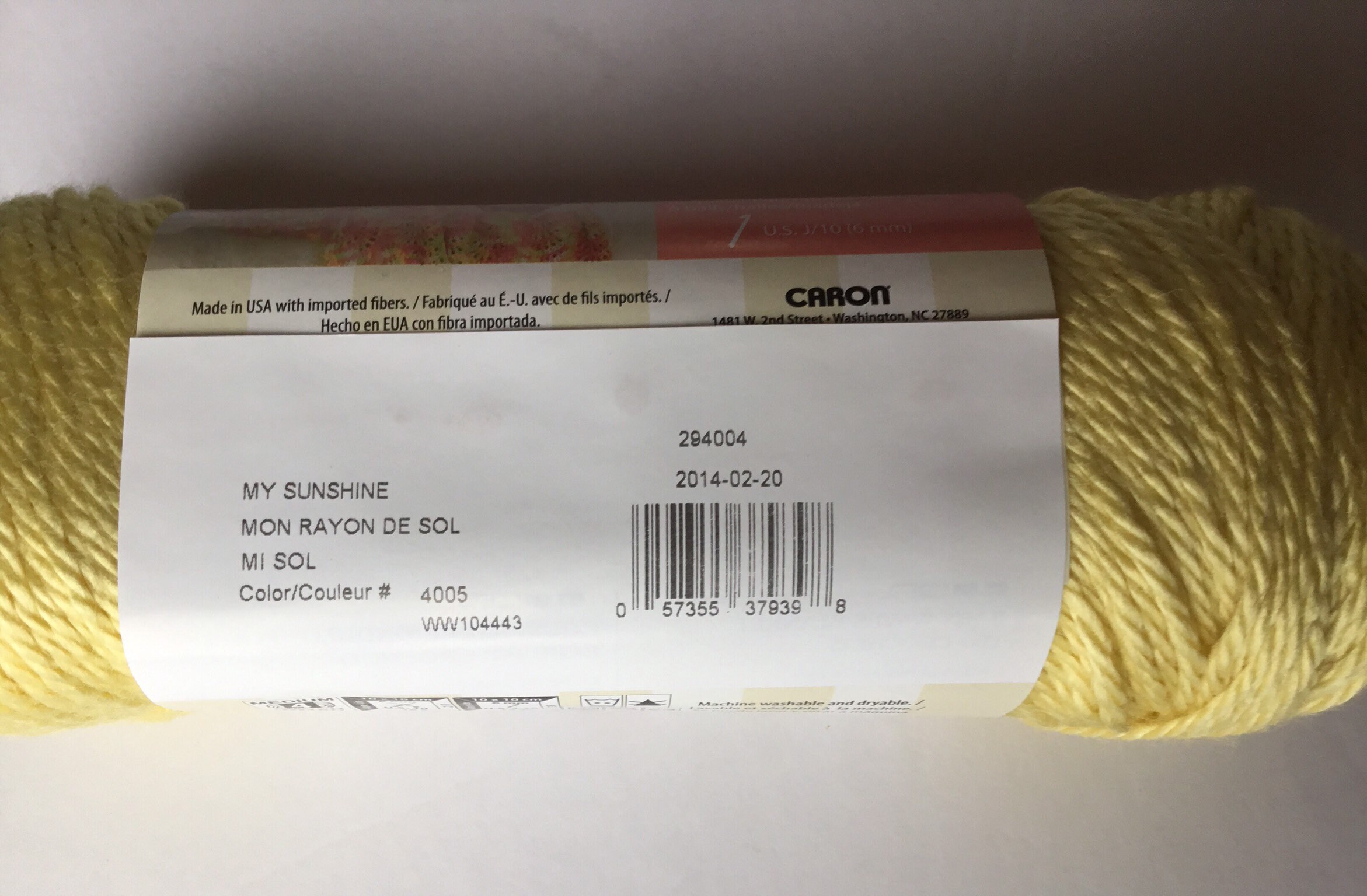 Caron Simply Baby 3.5oz/100g My Sunshine - Etsy