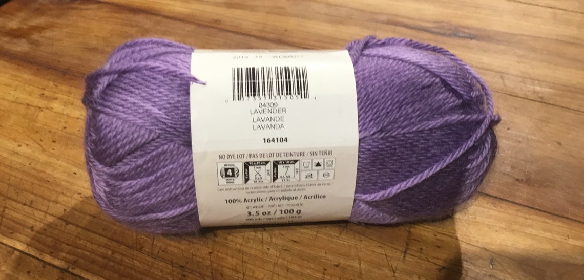 Bernat Satin Worsted Weight Soft Lush Yarn 3.5 Oz/100g-200yds/182m ...