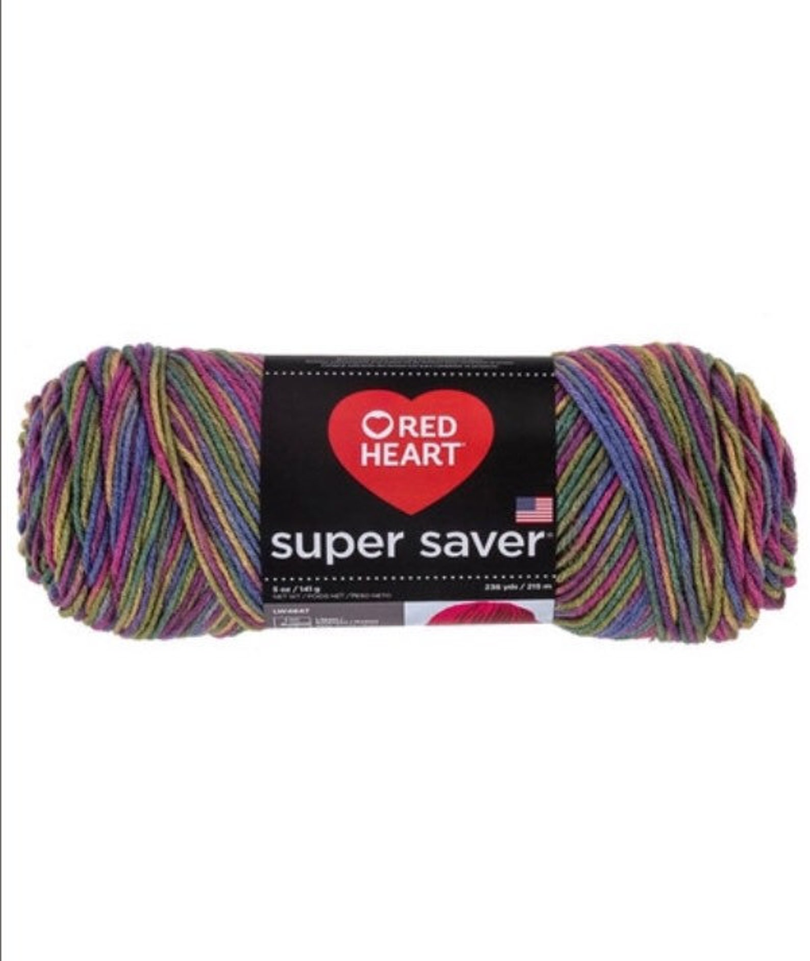 Red Heart Super Saver Red Heart Stripes4ply - Etsy UK