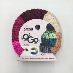 Caron Colorama O’GO Yarn, 228yds/208m,bulky 5 - Lippy - Etsy