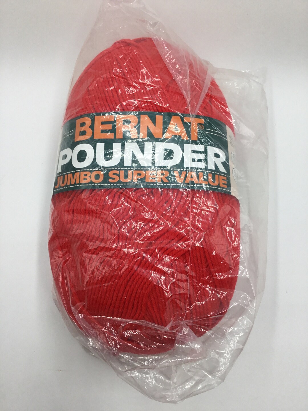 Bernat Pounder Jumbo Super Value Yarn, Medium 4 / 16 Oz / 454 G Rare ...