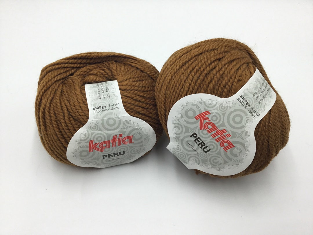 Katia Peru Yarn, Super Soft Yarn, Acrylic/wool/alpaca 106m/116yds Color ...