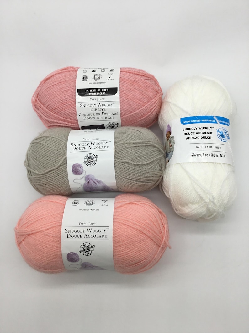 Loops & Threads Snuggly Wuggly Yarn, Light Three,446yds/408m ...