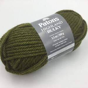 Patons Highland Bulky Yarn, - Etsy