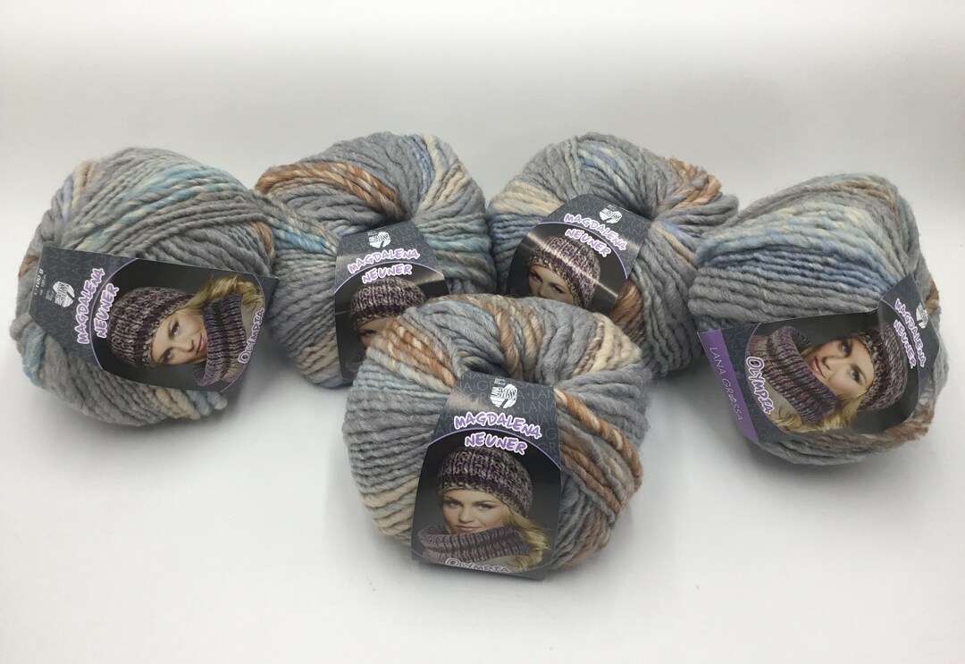 Magdalena Olympia Yarn Lana Grossa Yarn, Super Soft Yarn, Virgin Wool ...