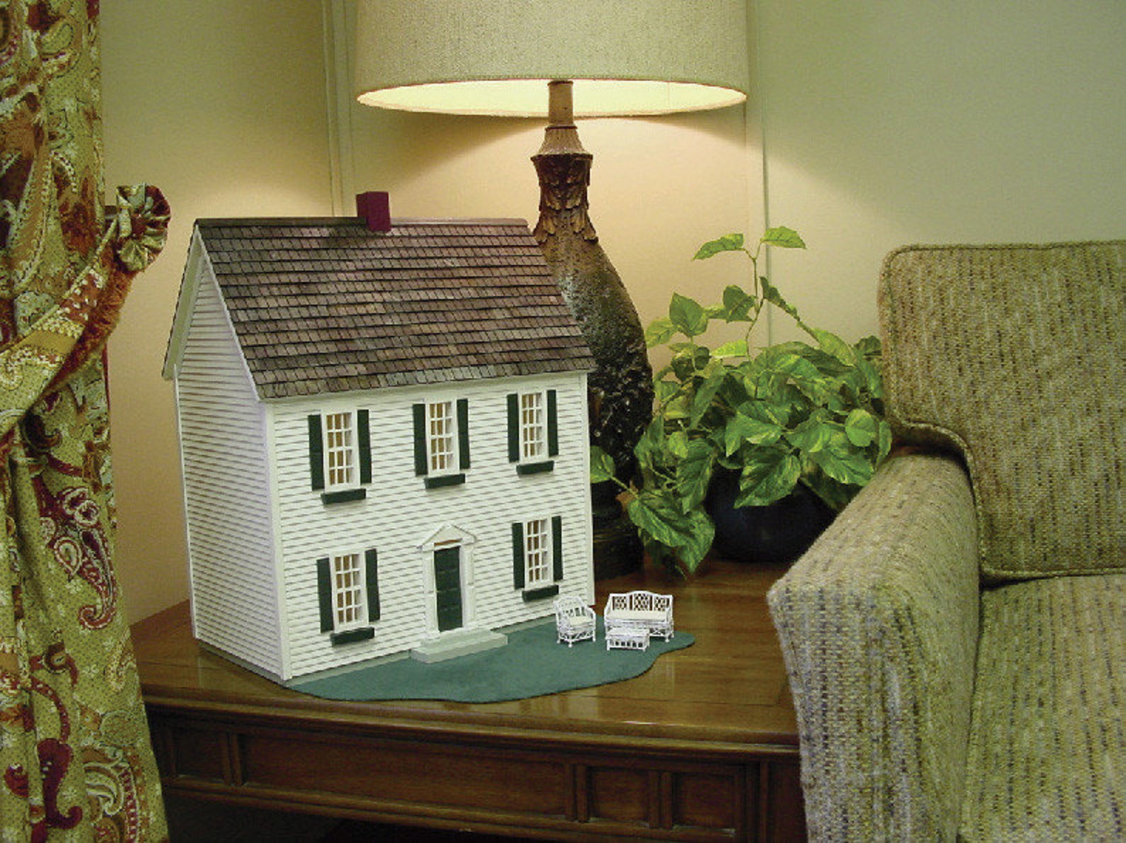 Half Scale Dollhouse Kit, Real Good Toys Dollhouse Kit, Unfinished ...