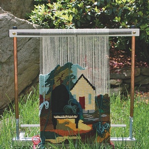 Tapestry and Bead Loom - 22-inch Zach Loom (with Shedding Device) - Etsy