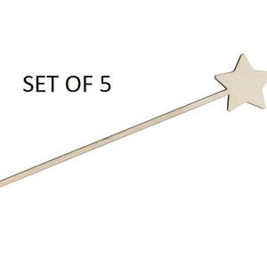 Magic Wand, Kids Wand, Wooden Wand, Set of 5 - Etsy