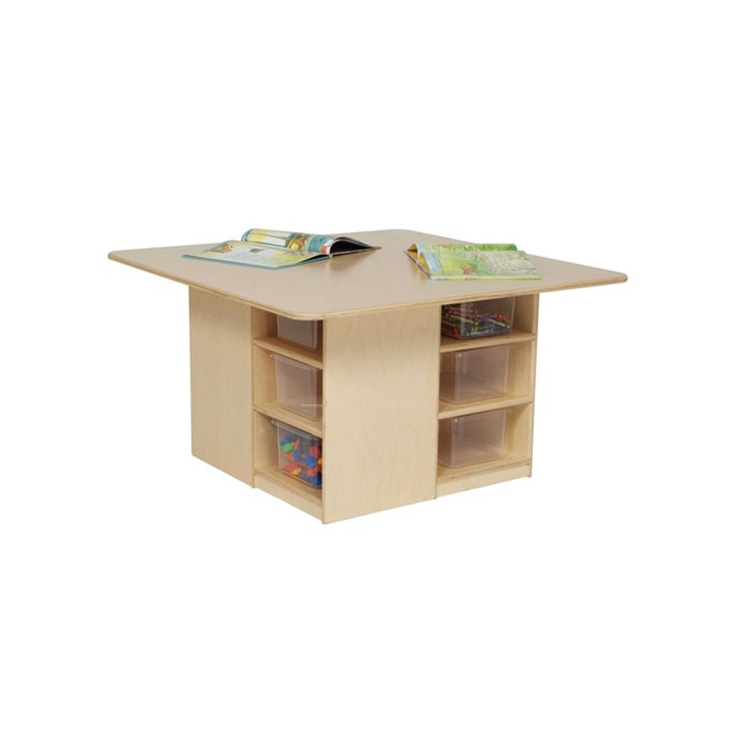 Arts and Crafts Table With (12) Cubbys and Optional Trays - Etsy