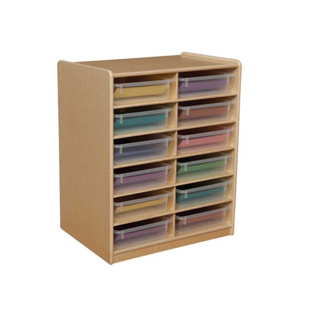Paper Storage, Letter Tray Organizer With (12) 3-inch Compartments and ...