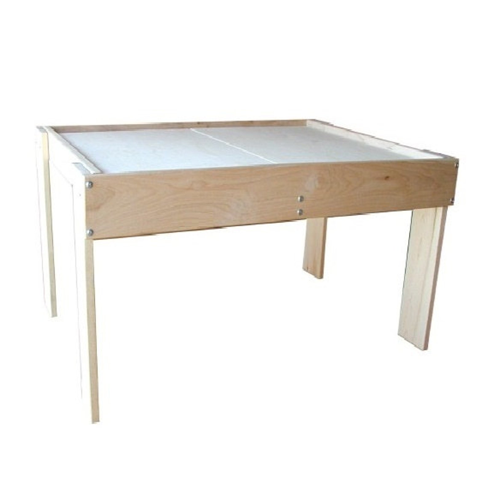 Mini Train Table, Activity Table, Play Table, Unfinished Wood Furniture ...