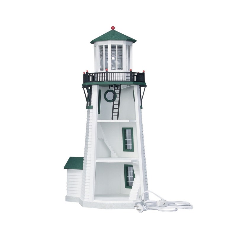 1/2 Scale New England Lighthouse Kit, Lighthouse Decor, Wooden ...