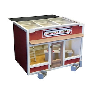Diorama Kit, General Store Diorama Kit, Miniature Display Box Kit, Room ...
