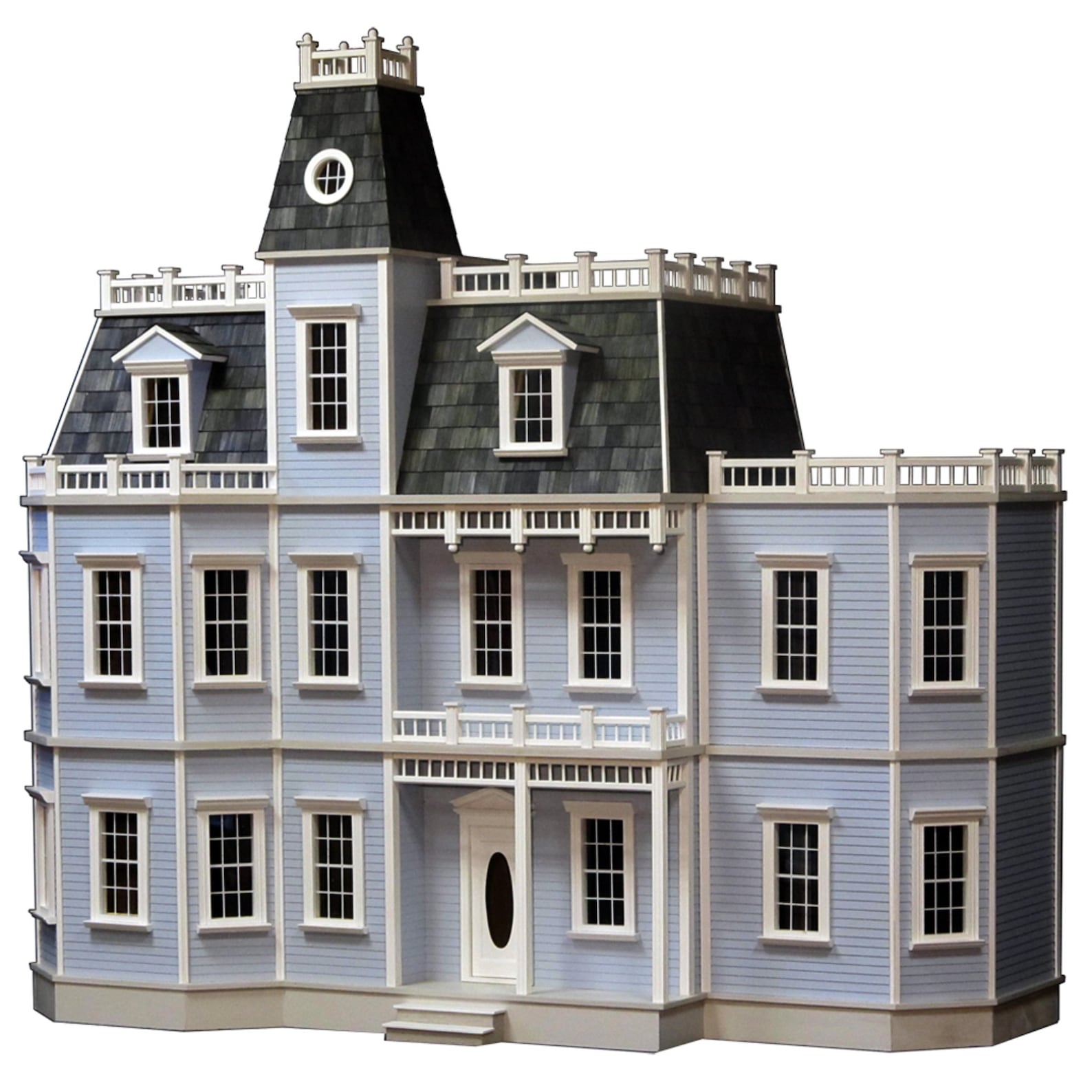 Dollhouse Kit, Dollhouse Addition - Unfinished New Haven 2-story ...