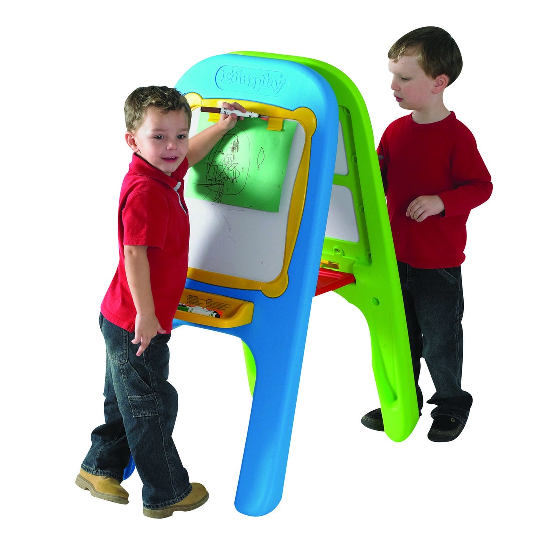 Indoor Outdoor Children's Art Easel, Kids Easel, Double Sided Easel - Etsy