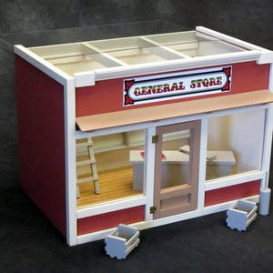 Diorama Kit, General Store Diorama Kit, Miniature Display Box Kit, Room ...