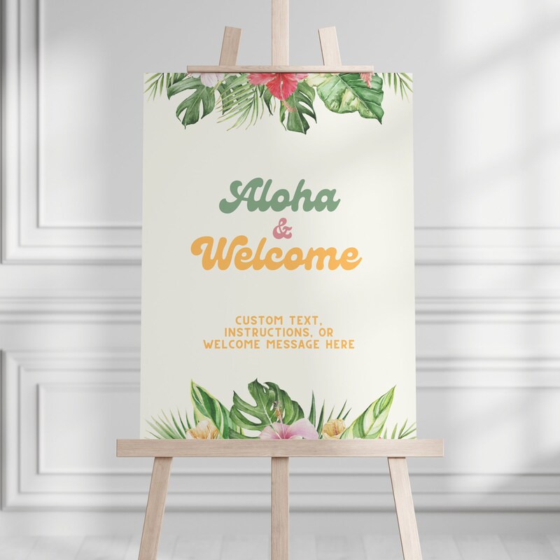 Aloha Baby Shower - Etsy