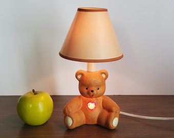 Teddy Bear Lamp - Etsy