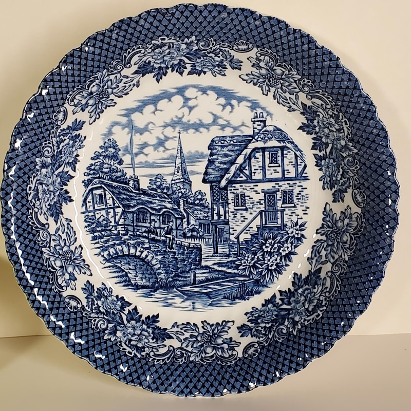 Willow Pattern Plate - Etsy