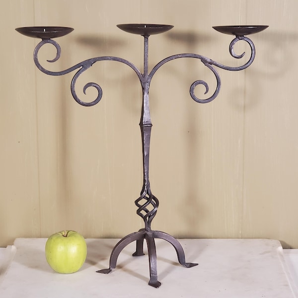 Hand Forged Candelabra - Etsy