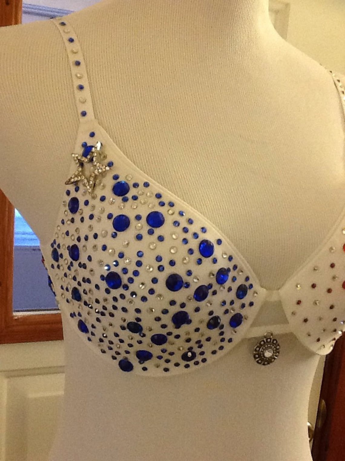 American Flag 34C Bra and Medium Panties Set - Etsy