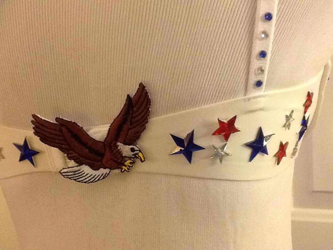 American Flag 34C Bra and Medium Panties Set - Etsy