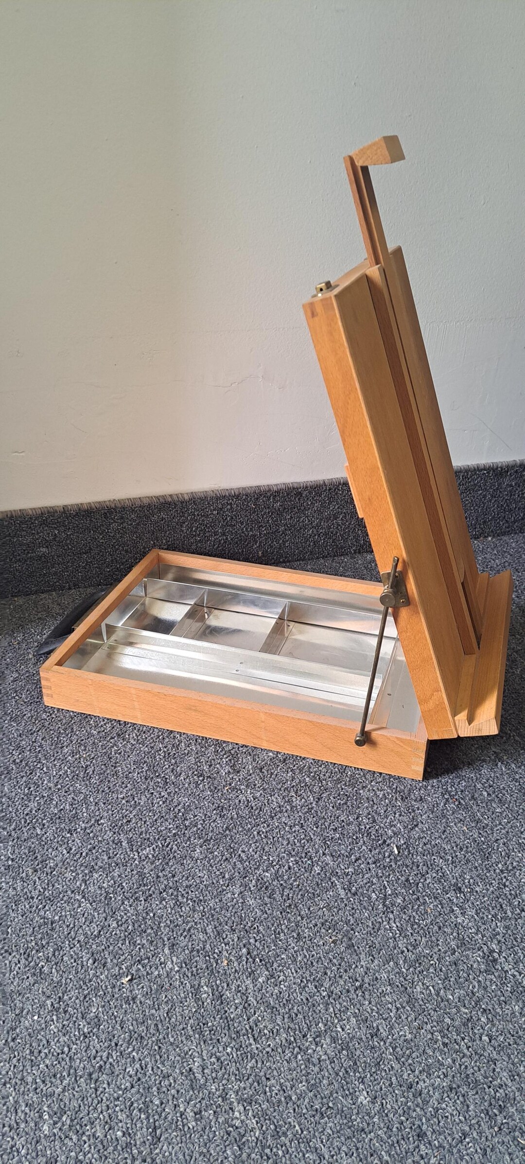 Travel Artist Easel Box Beechwood for Watercolor , Oil ,acrylic , Made ...
