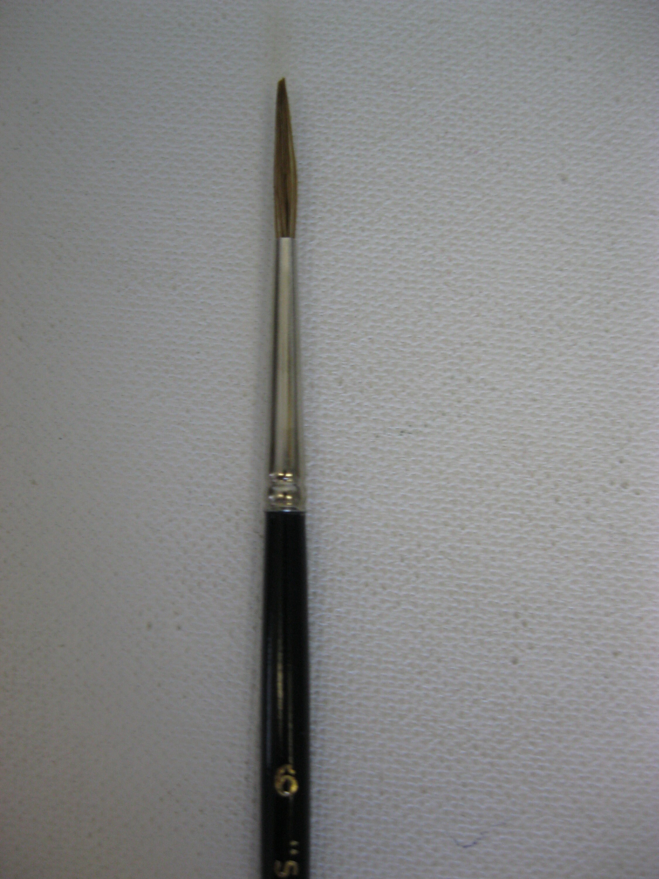 Signwriter Lettering Brush Round with Straight Edge Sable | Etsy