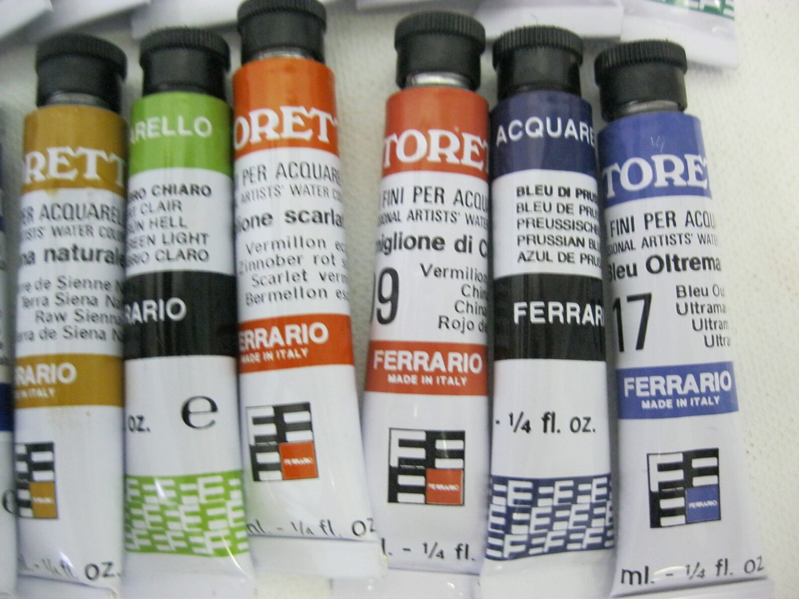 Lot of 22 Artist Watercolor Paint Ferrario TINTORETTO 7.5 Ml - Etsy