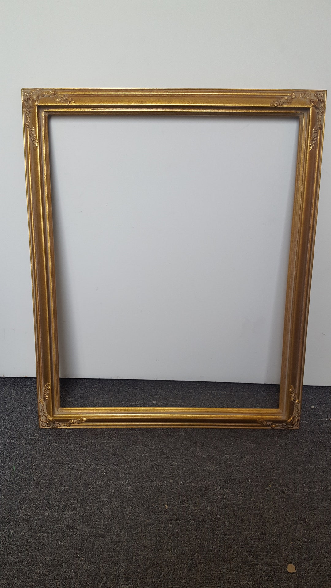 Wooden Ornate Picture Frame Gold Leaf - 16x20'' Model 575 - Etsy