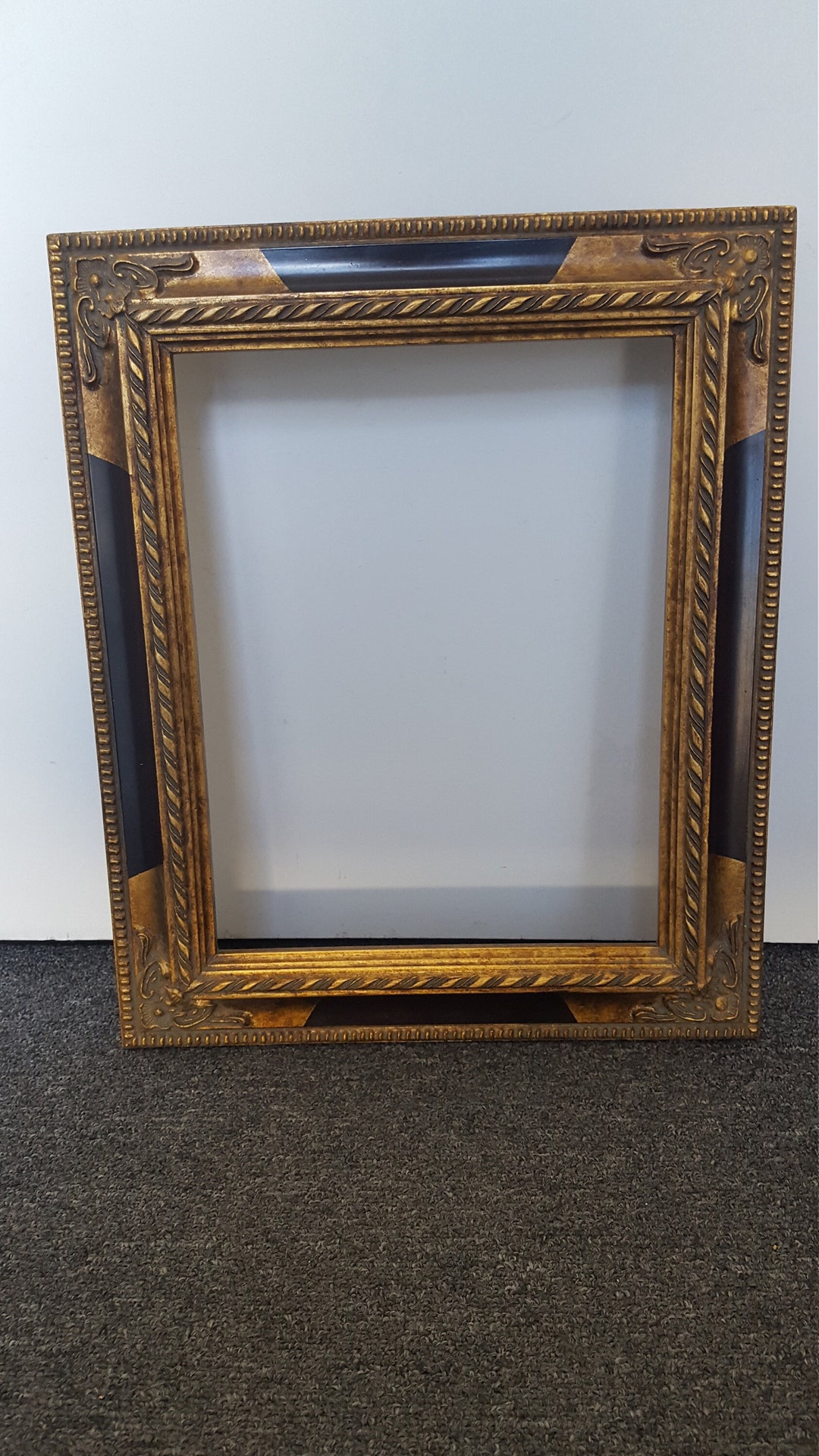 Black and Gold Imperial Compo Frame 11x14'' Inches - Etsy