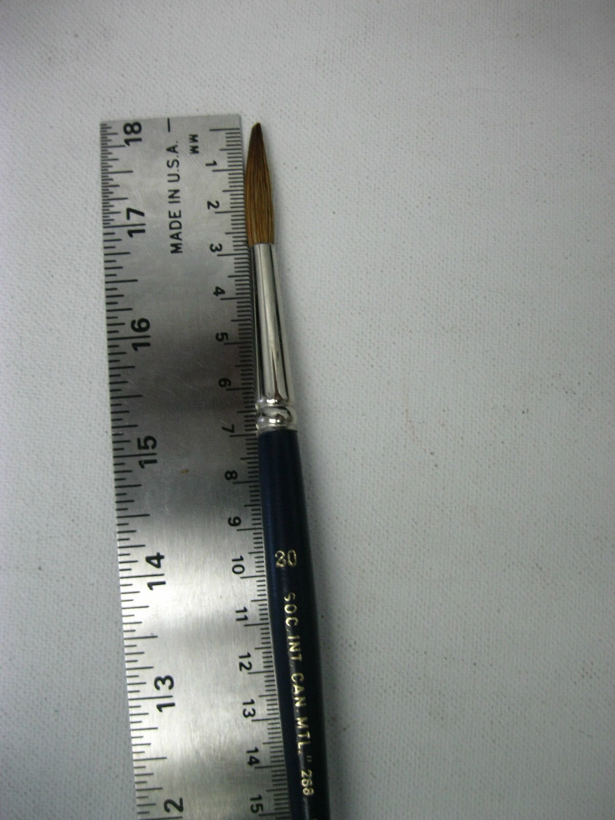 Signwriter Lettering Brush Round with Straight Edge Sable | Etsy