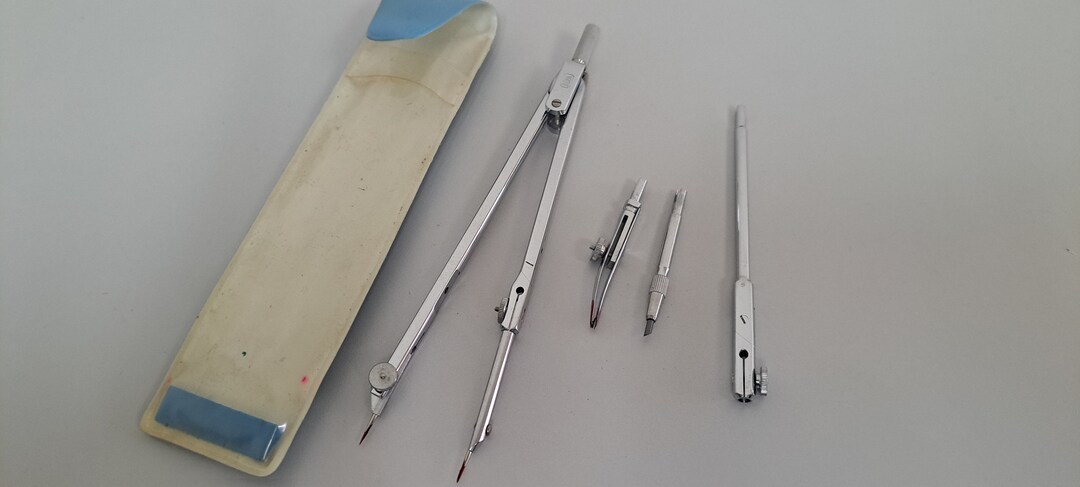 Rare Vintage Bofa Technical Drawing Compass Set 2001 - Etsy New Zealand