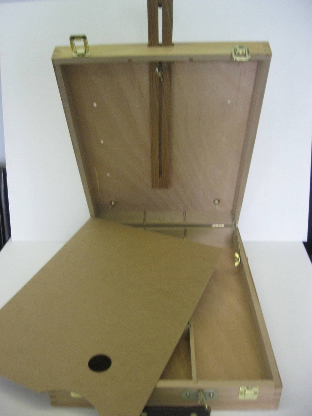 Artist Table Top Easel Box With Palette - Etsy