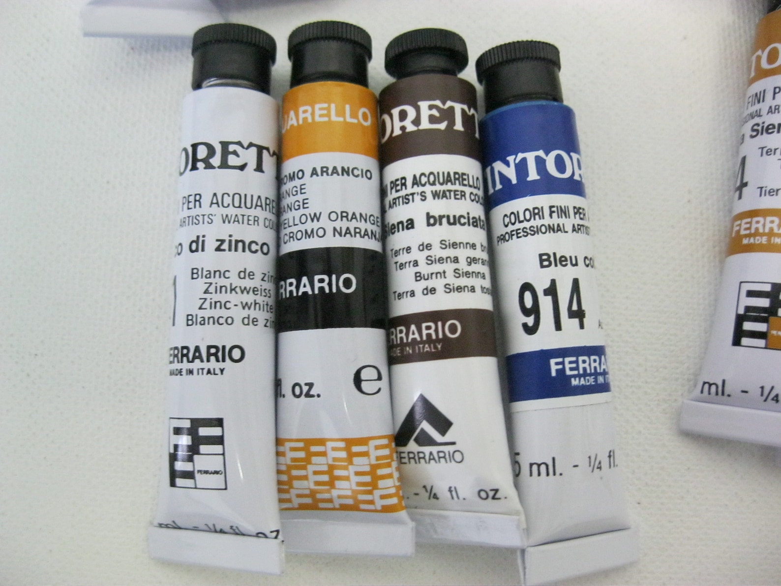 Lot of 22 Artist Watercolor Paint Ferrario TINTORETTO 7.5 Ml - Etsy
