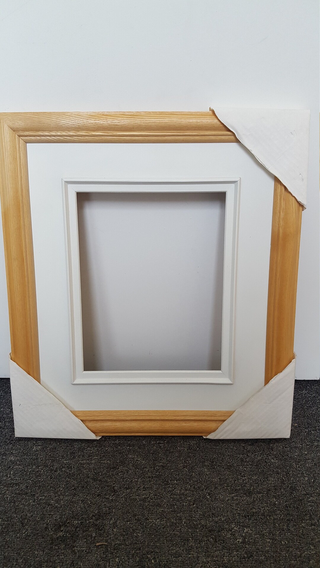 Maple Colour Wooden Frame 8x10'' With White Panel Model #801 - Etsy