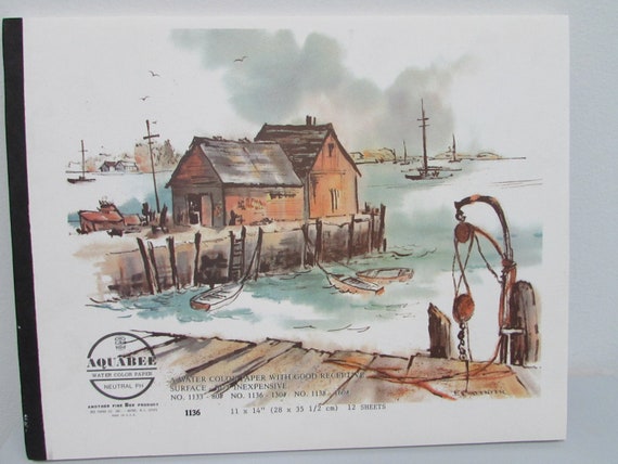 Aquabee Bee Paper Artist Watercolor Pad 9X12 or 11x1412 | Etsy