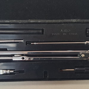 Rare Vintage Bofa Technical Drawing Compass Set A102 With Metal Case ...