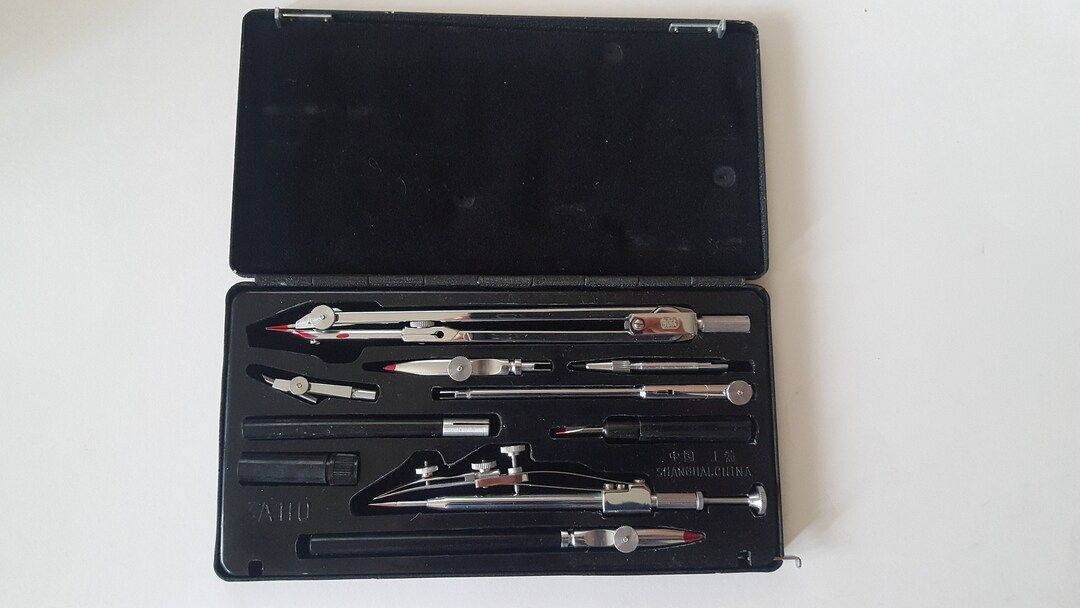 Rare Vintage Bofa Technical Drawing Compass Set A110 with - Etsy.de