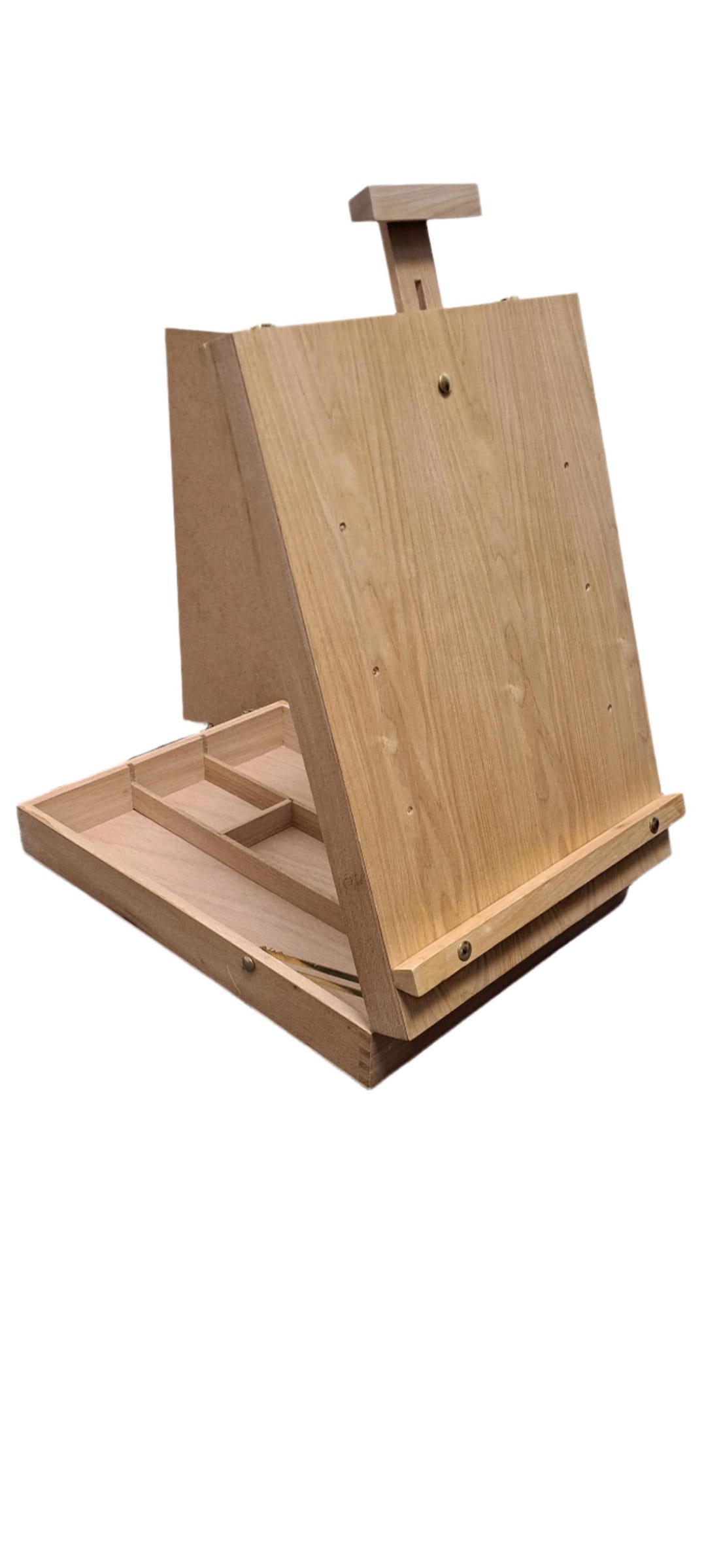 Artist Table Top Easel Box With Palette - Etsy