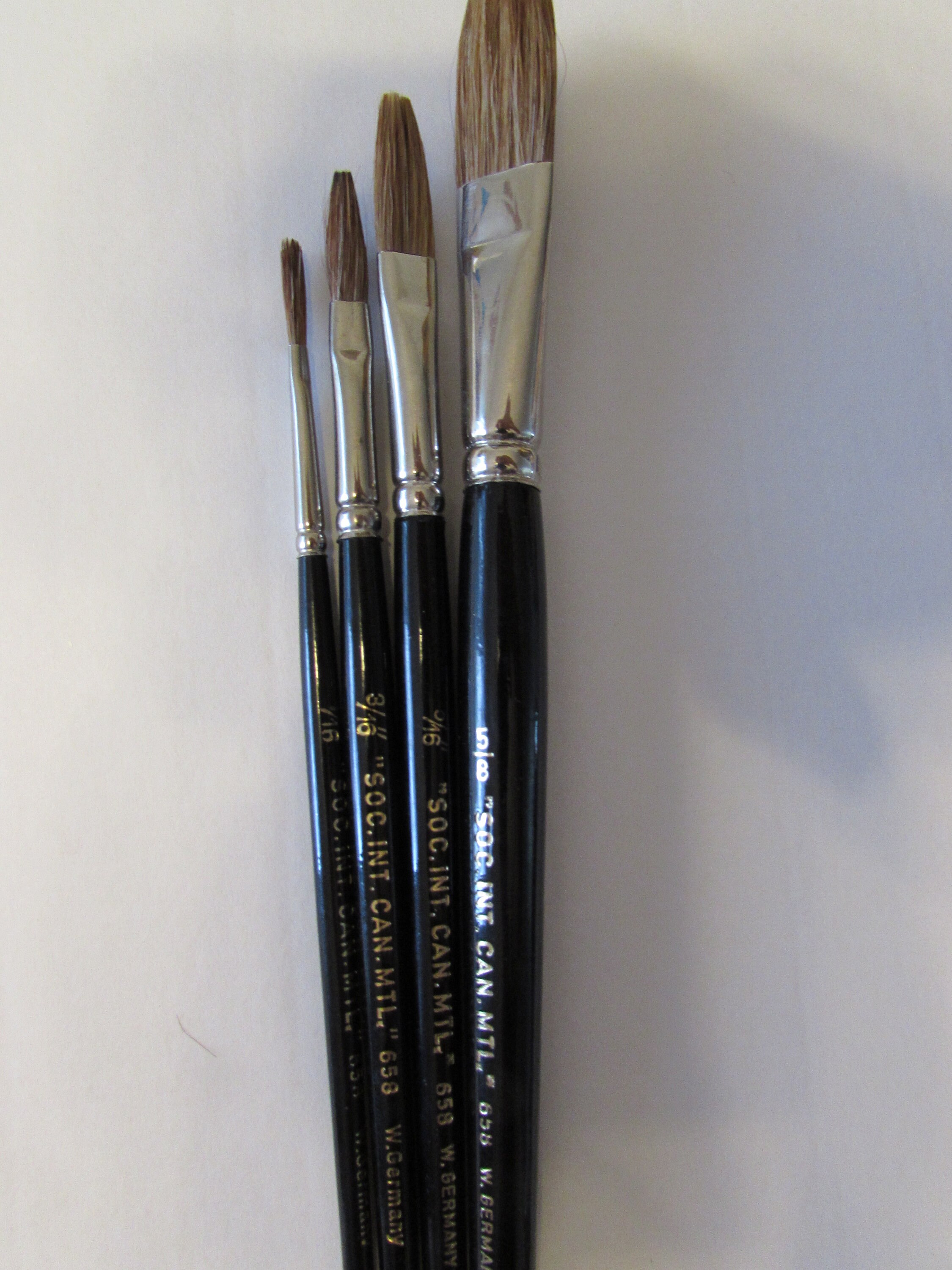 Signwriter Lettering Brush One-stroke 8 Sizes or Set made - Etsy Australia