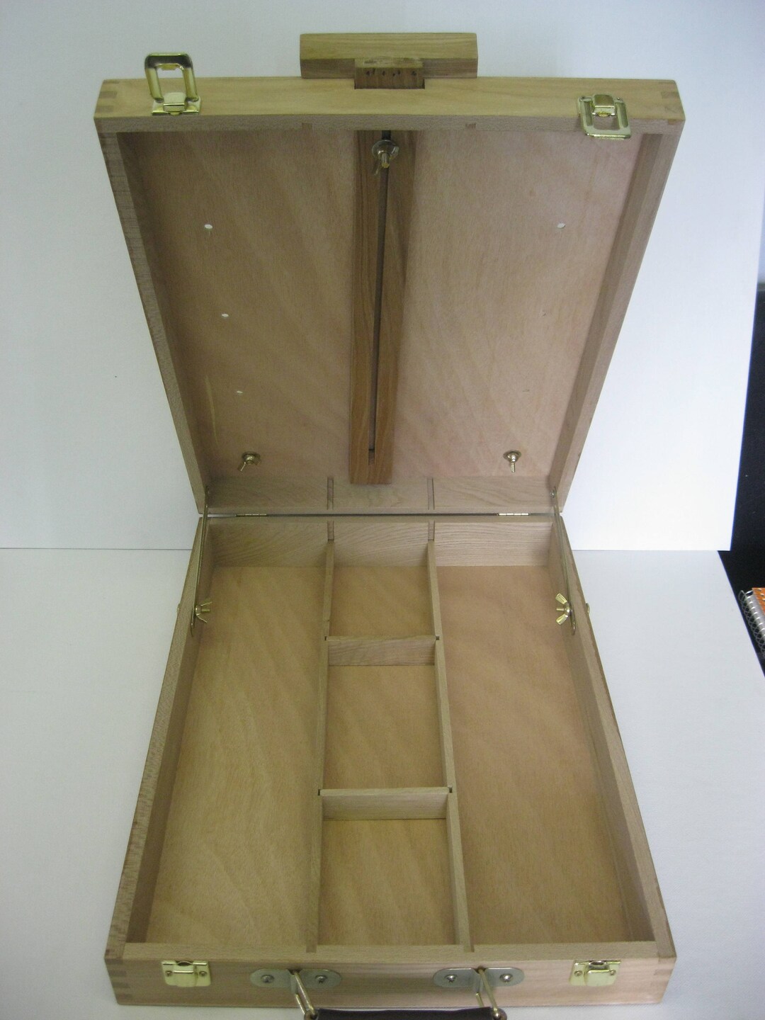 Artist Table Top Easel Box With Palette - Etsy