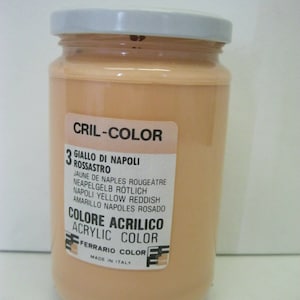 Professional Artist Quality Acrylic 280ml Ferrario CRIL-COLOR -made in ...