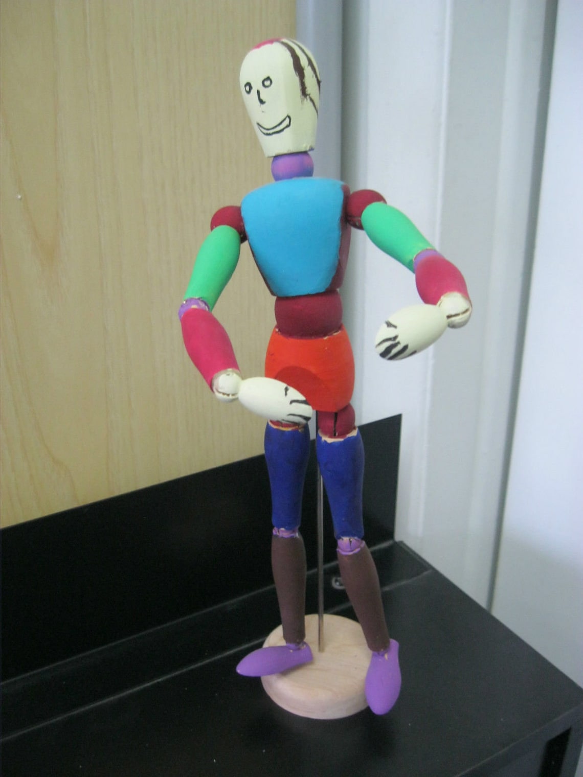 Large 16'' Inches Female or Male Artist Wooden | Etsy Canada